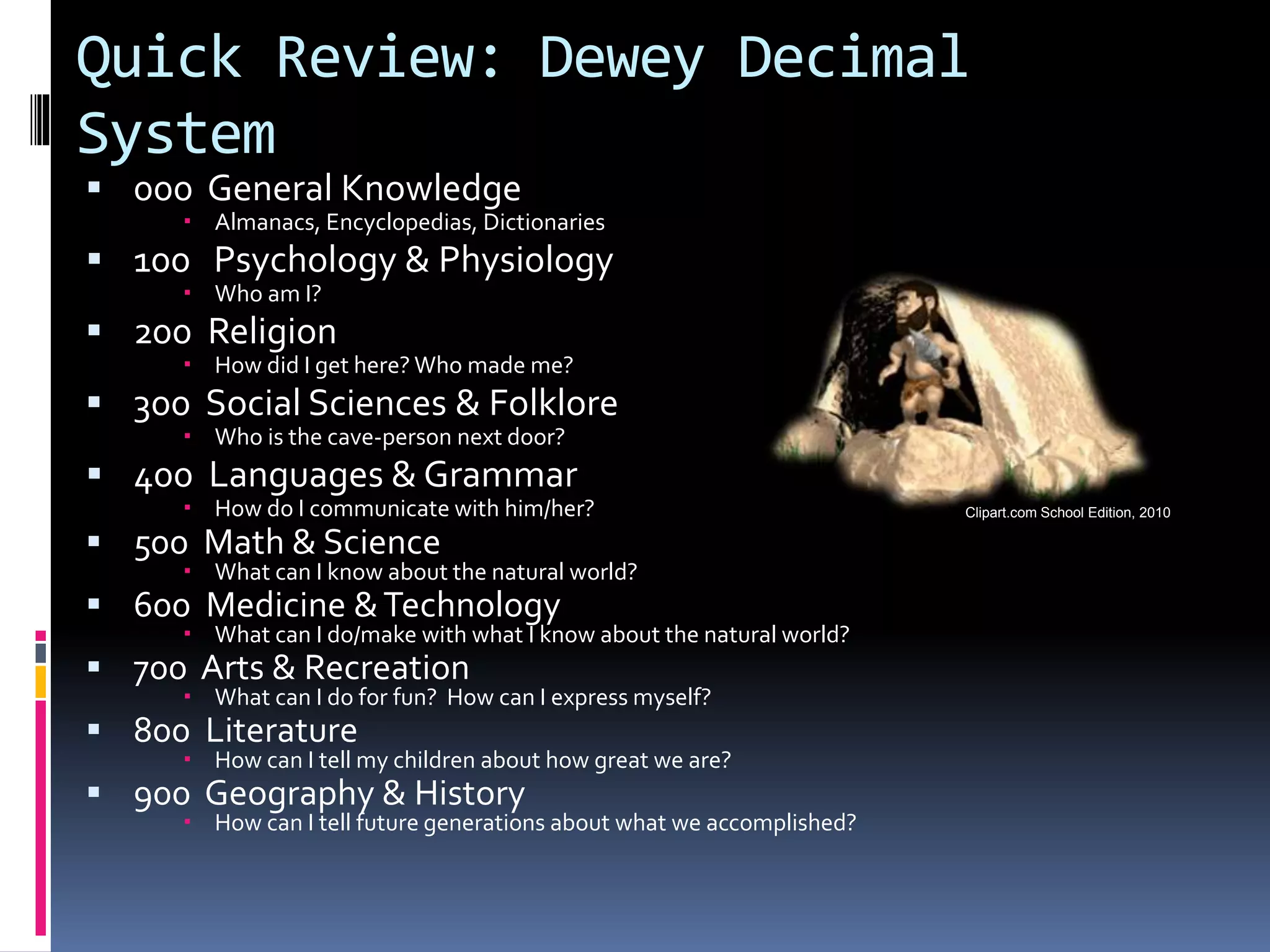 Dewey decimal power point | PPTX