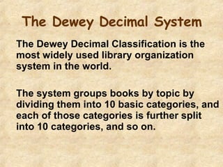 Dewey Decimal System Animated | PPT