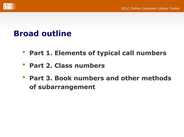 DDC Shelf Numbers DDC Number Building for shelf arrangement | PPT