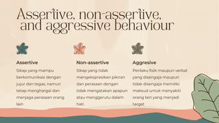 Dewi Rizki Agustina_4502010075_Asserting and Influencing_Kelas b | PPT