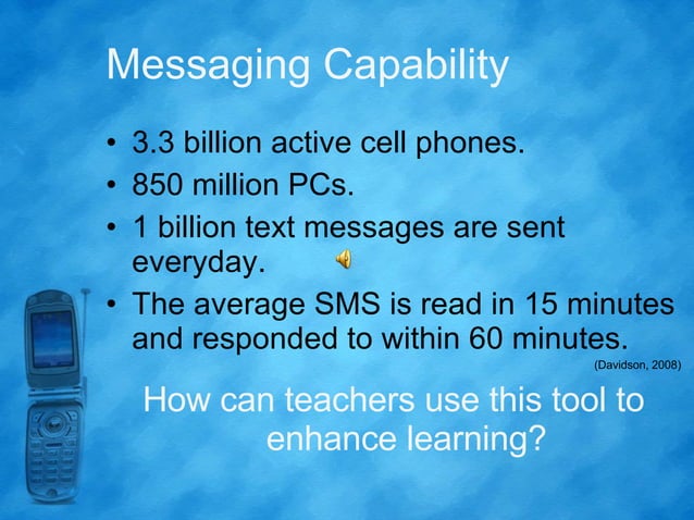 Cell Phones in the Classroom | PPT