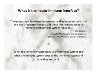 Endocrine Disruption of the Neuro-immune Interface | PDF