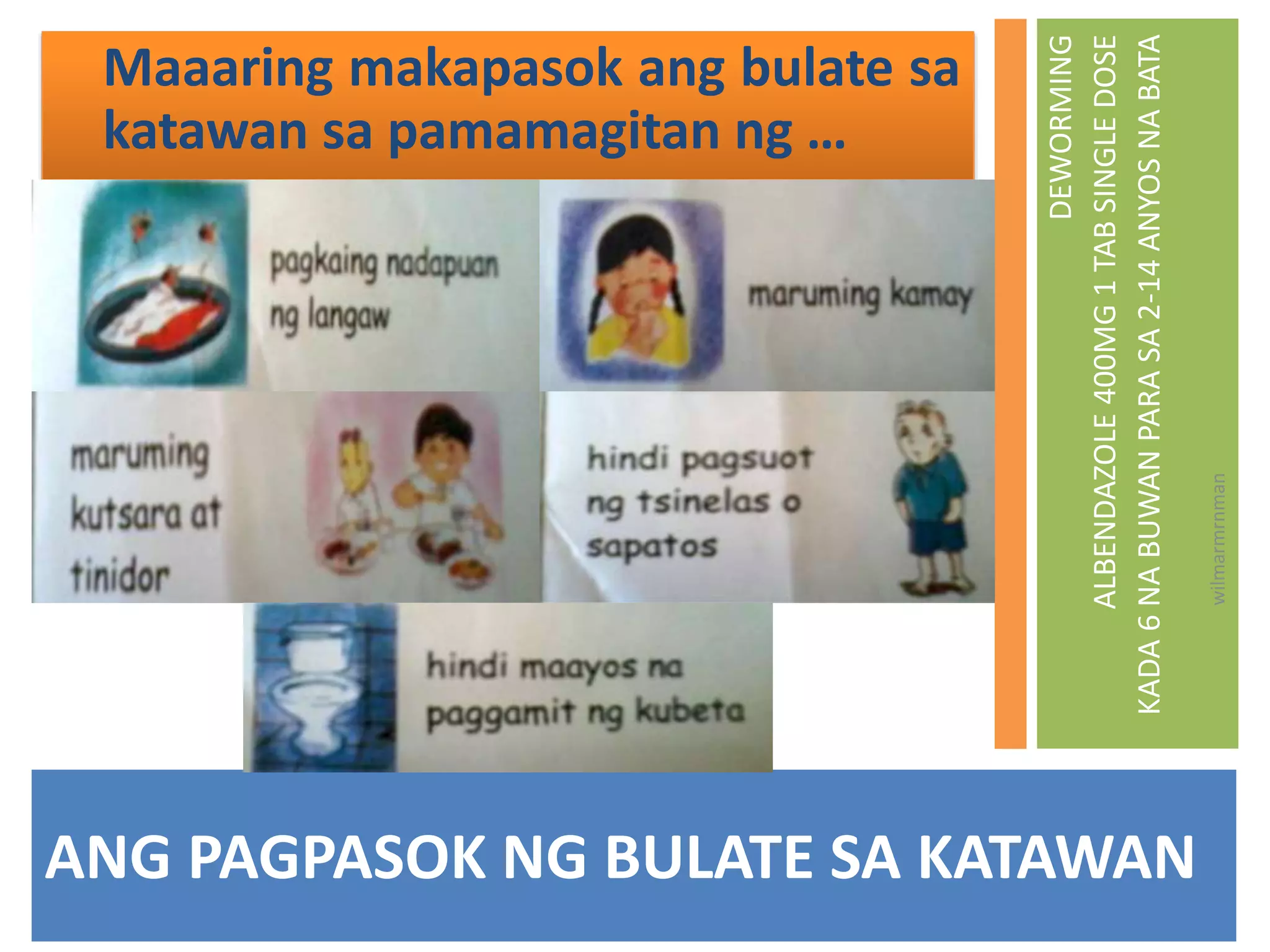 Deworming Program of DOH | PPTX