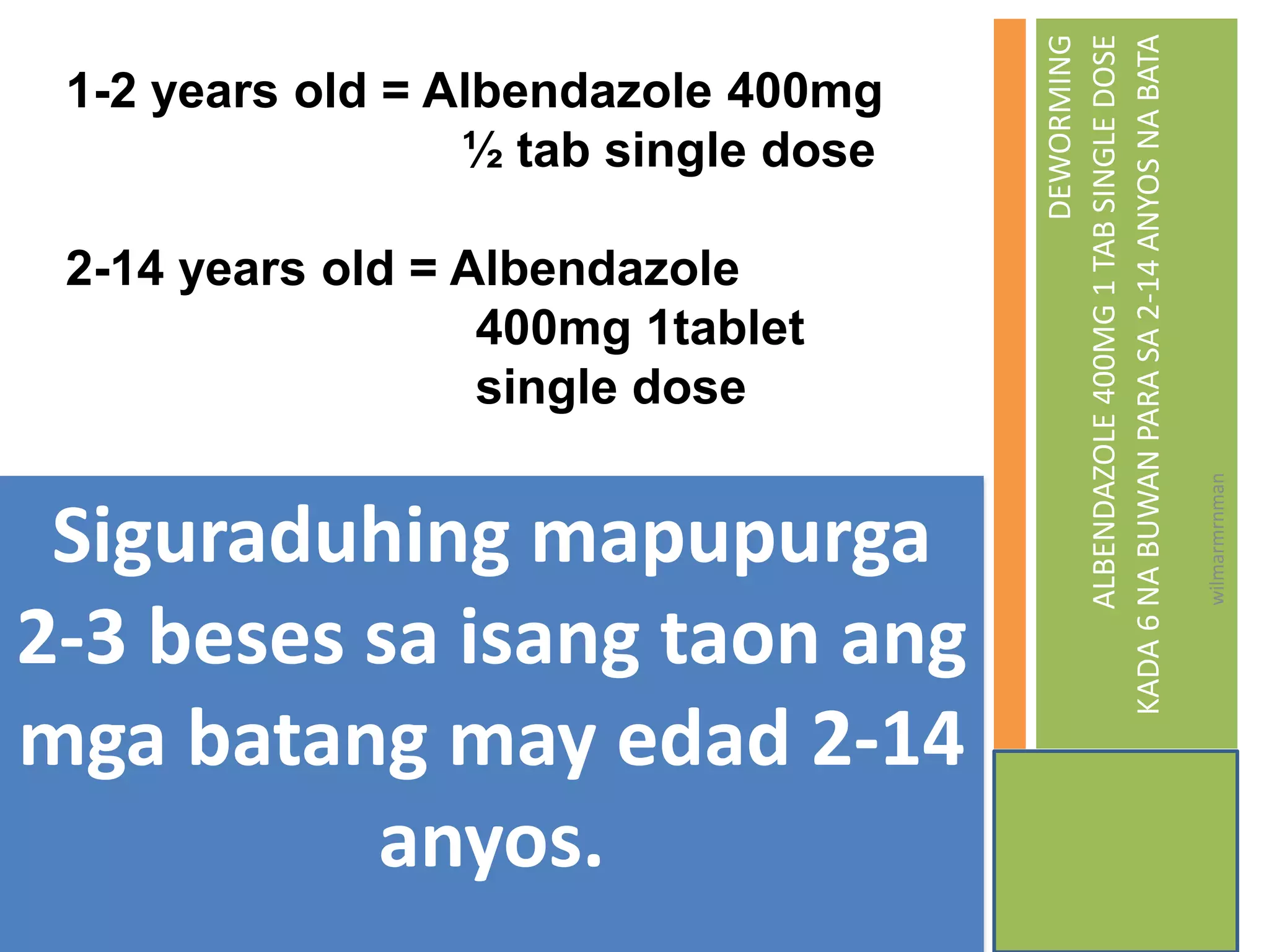 Deworming Program of DOH | PPTX