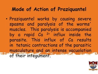 Deworming in animals- An overview of Anthemintics | PPTX