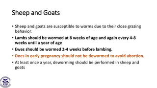 Deworming Procedure & Doses for Different Species.pdf