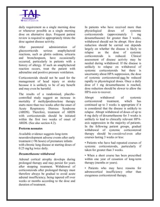 Dexamethasone Sodium Phosphate Injection USP Taj Pharma SmPC | PDF