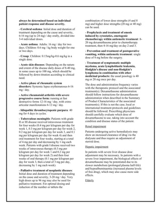 Dexamethasone 4 mg tablets smpc taj pharmaceuticals | PDF
