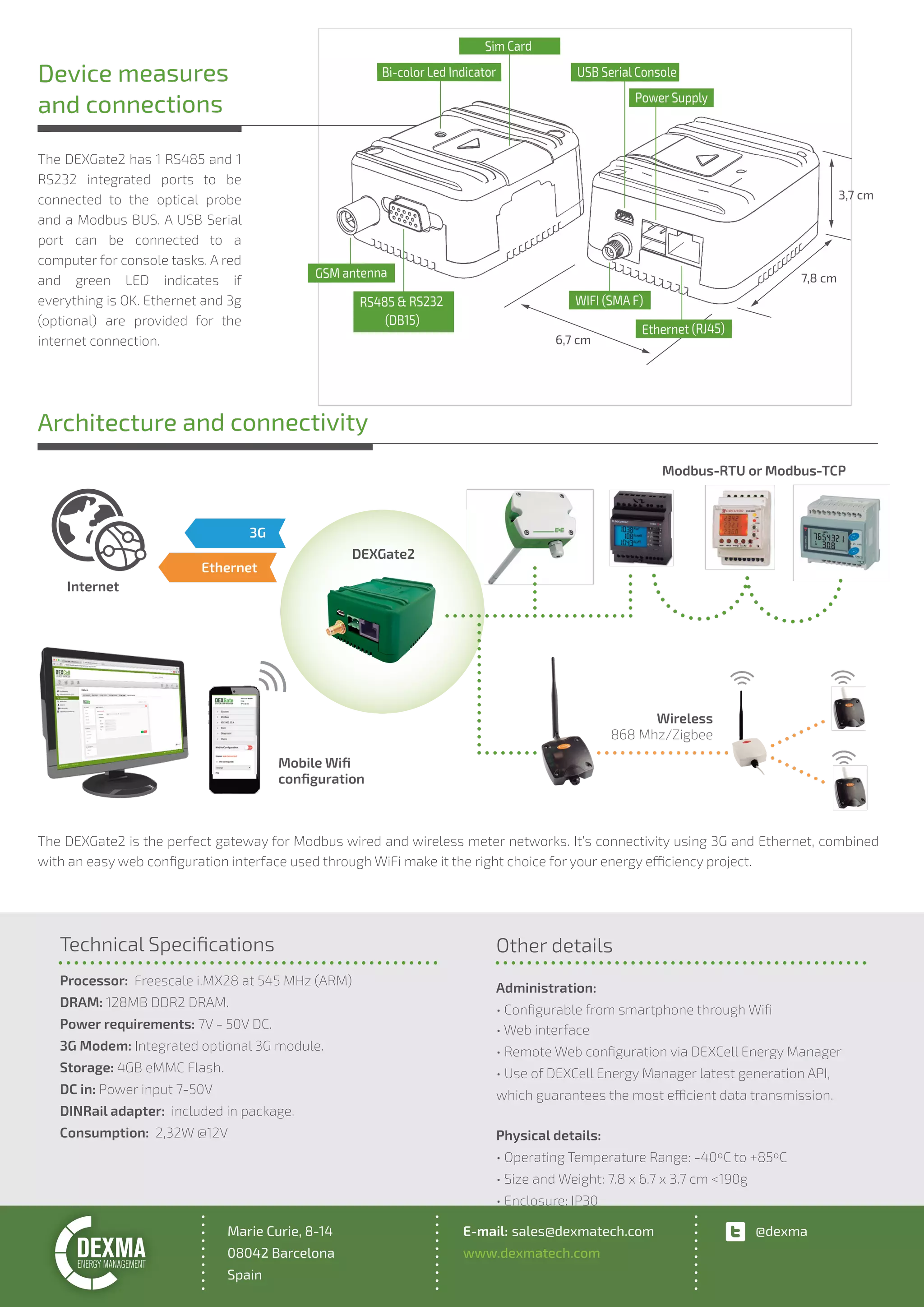 DEXGate2 datasheet | PDF