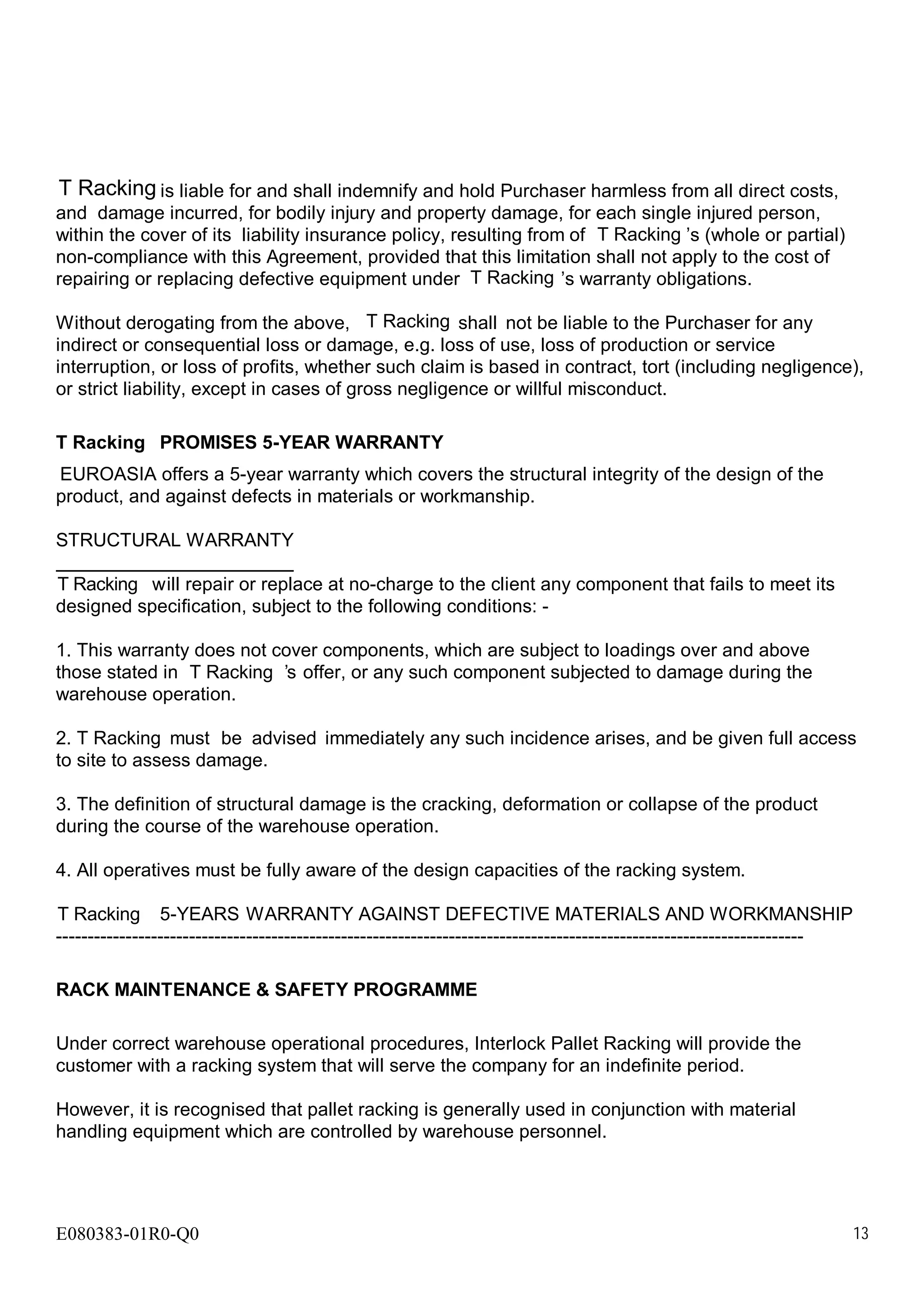 Dexion pallet racking | PDF