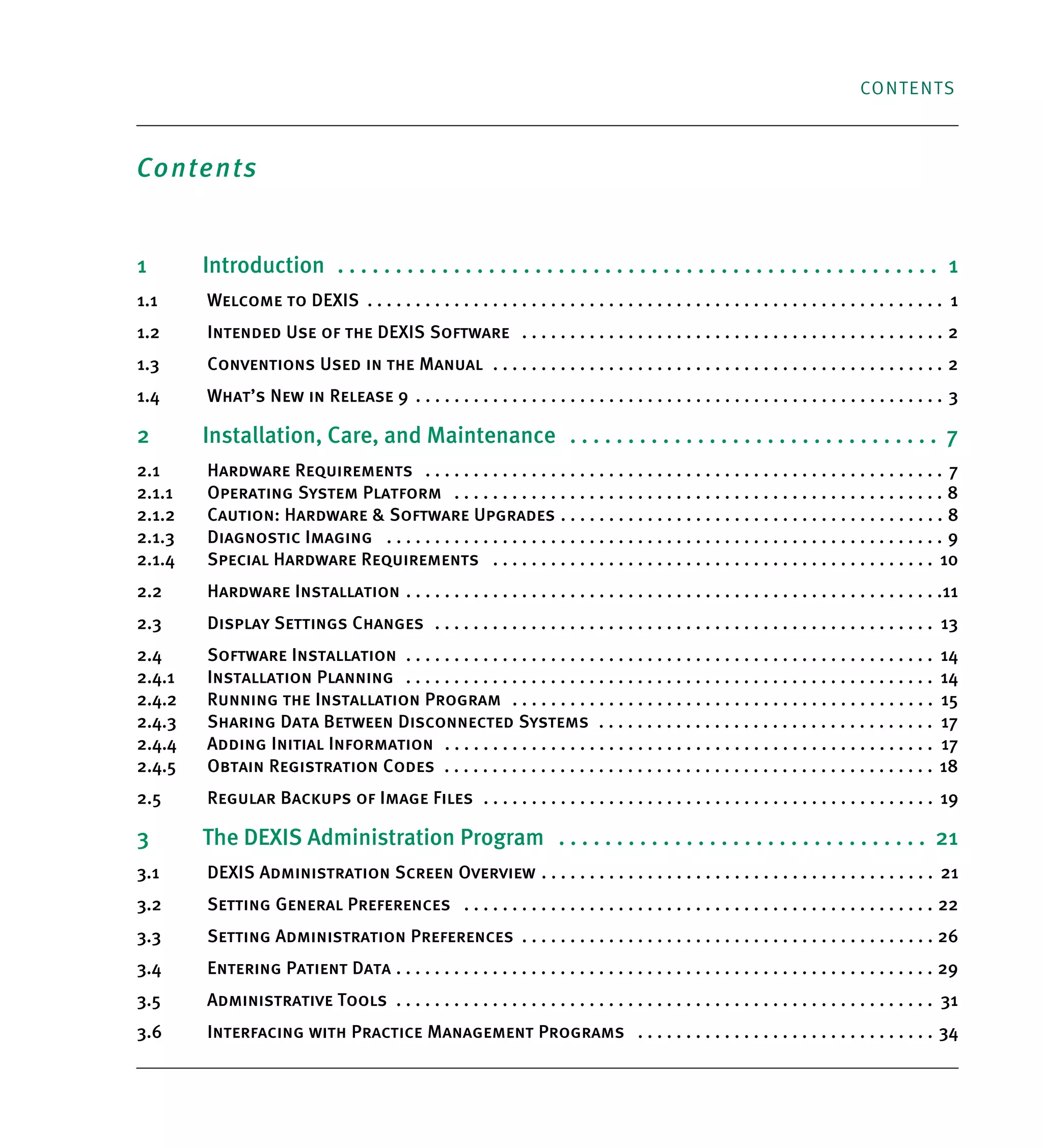Dexis 9 user manual | PDF