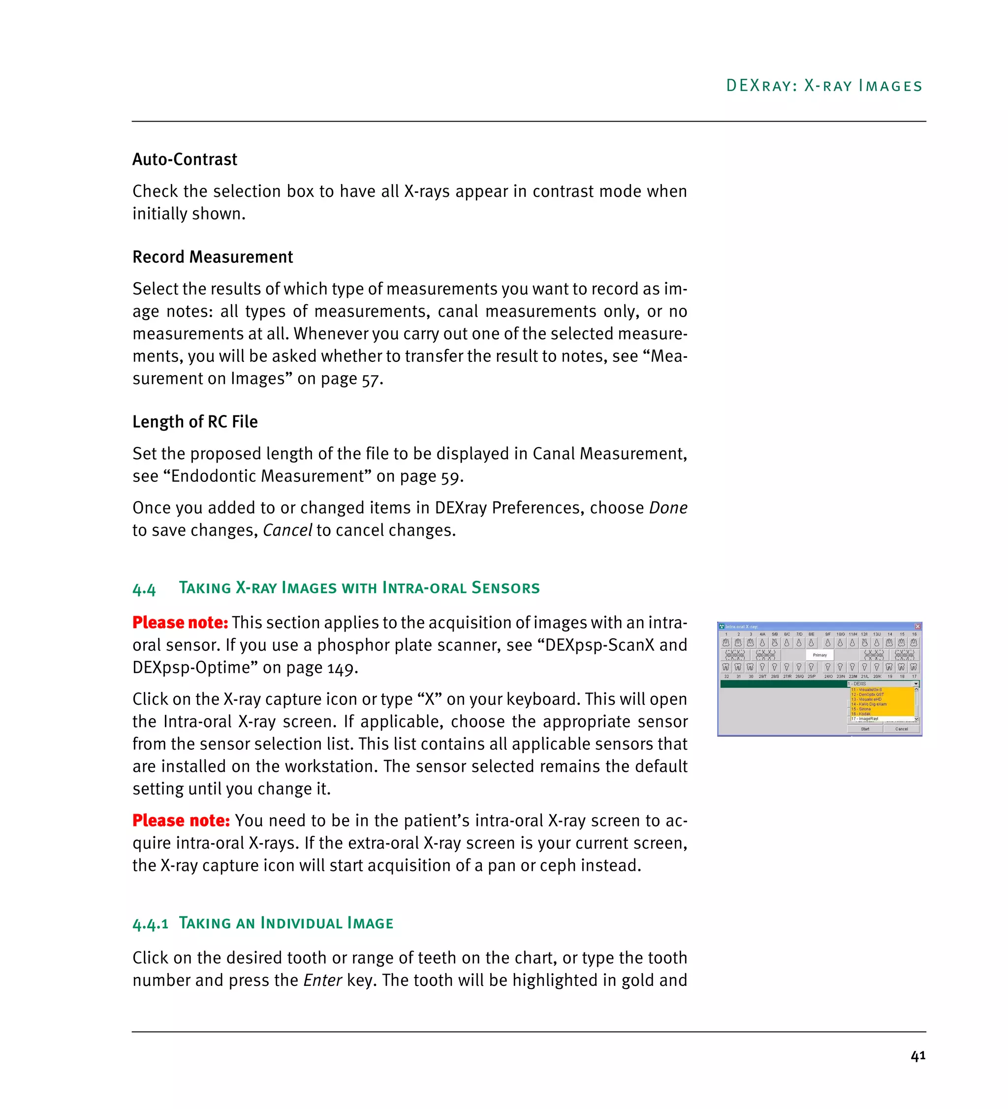 Dexis 9 user manual | PDF
