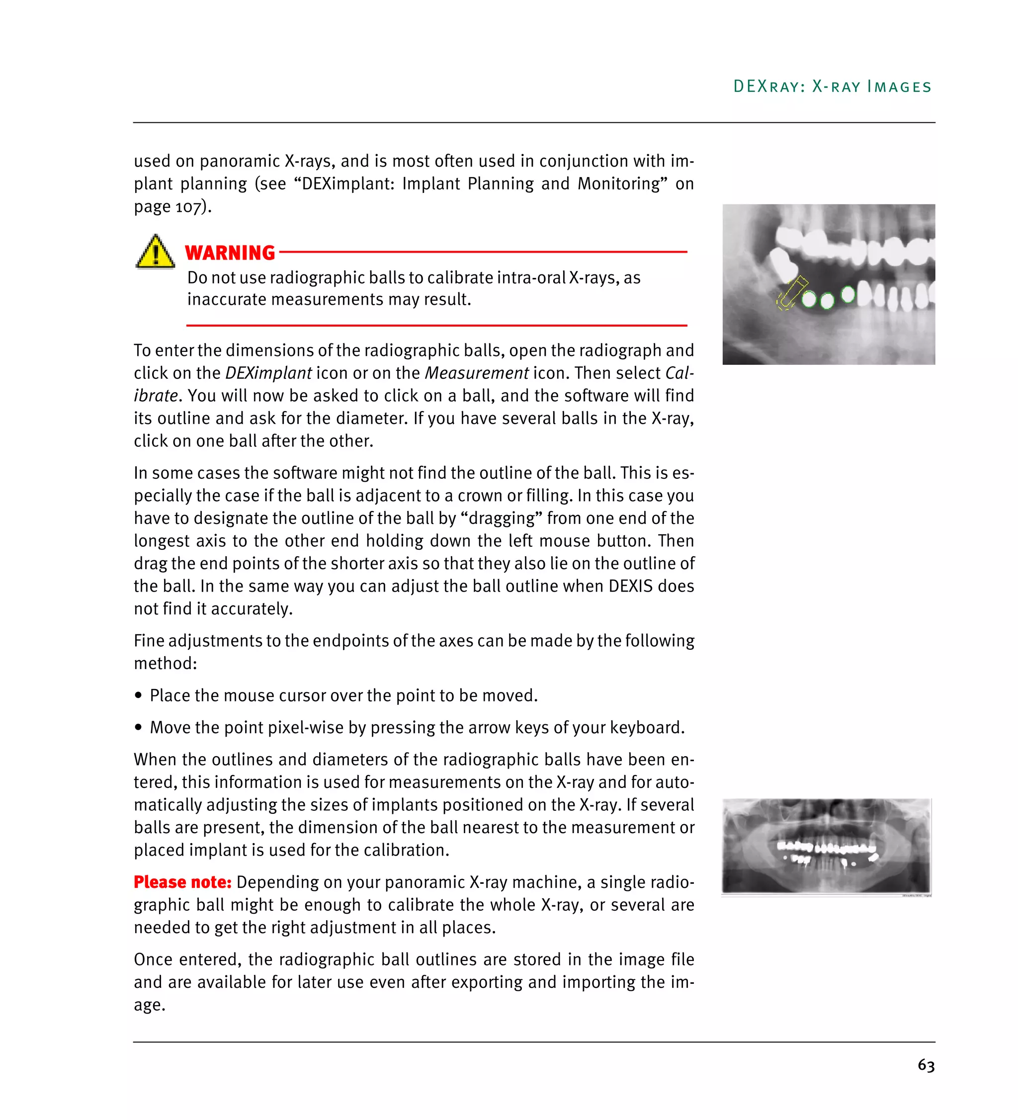 Dexis 9 user manual | PDF