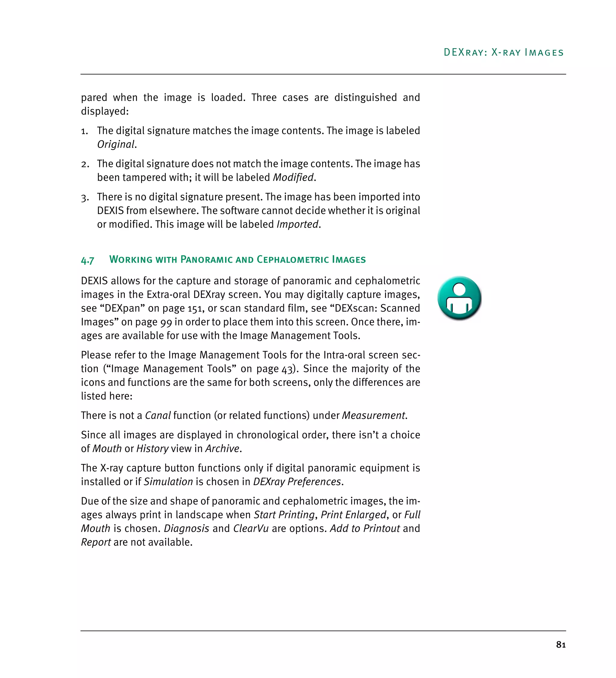 Dexis 9 user manual | PDF