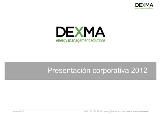 Dexma | PPT