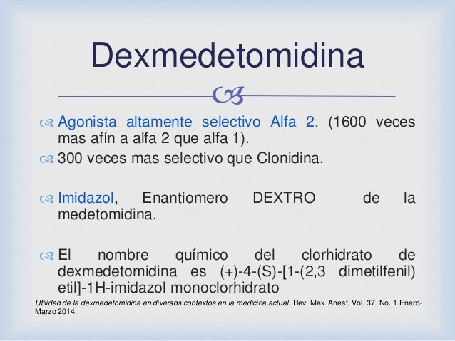 Dexmedetomidina