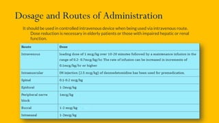 dexmedetomidine. in clinical practicepdf | PPT