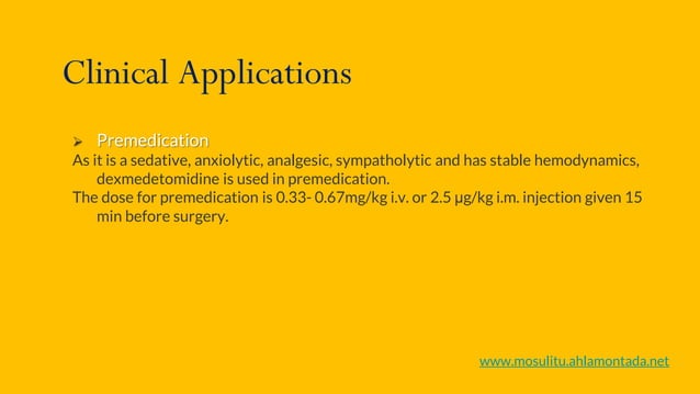 dexmedetomidine. in clinical practicepdf | PDF