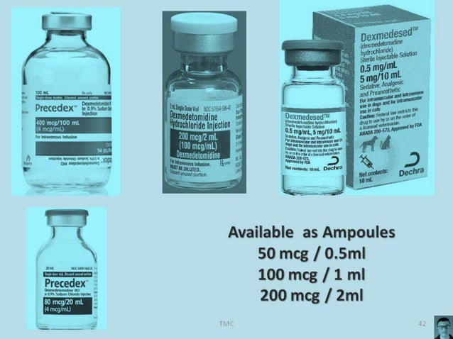 Dexmedetomidine A To Z And My Experience Ppt