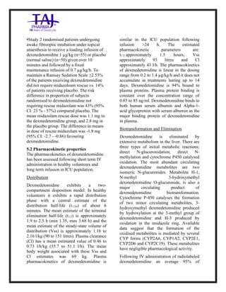 Dexmedetomidine HCl Injection Taj Pharma SmPC | PDF