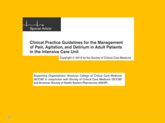 Dexmedetomidine in icu hashemian | PPT