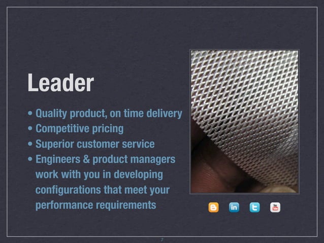 Dexmet Presentation | KEY