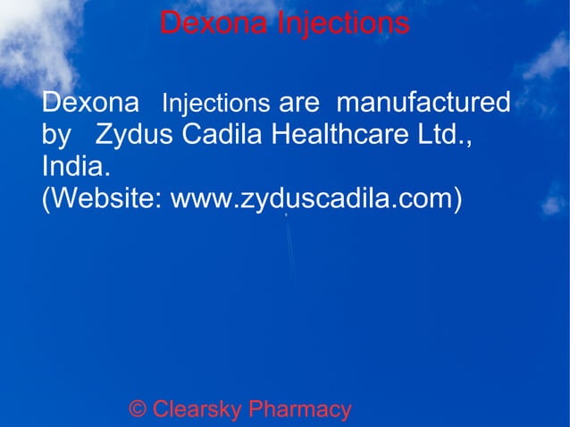 Dexona Injections (Dexamethasone Sodium Phosphate Injections) | ODP