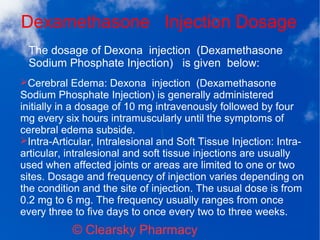 Dexona Injections (Dexamethasone Sodium Phosphate Injections) | ODP