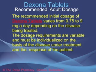 Dexona Tablets for Inflammation, Immune Disorders & Allergic Conditions ...