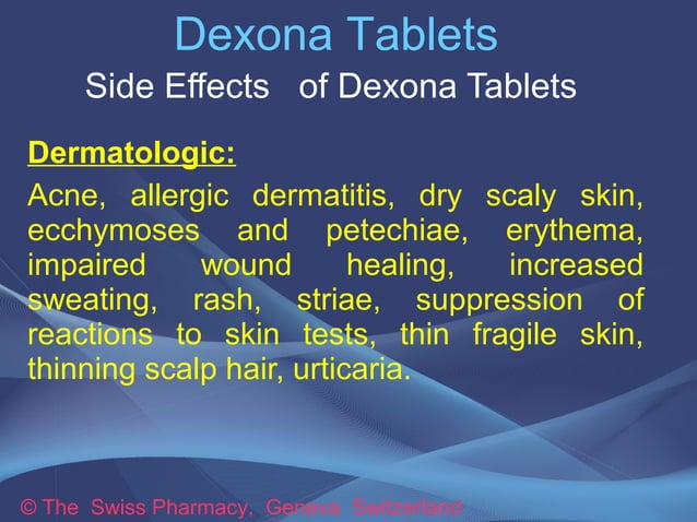 Dexona Tablets for Inflammation, Immune Disorders & Allergic Conditions ...