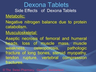 Dexona Tablets for Inflammation, Immune Disorders & Allergic Conditions ...