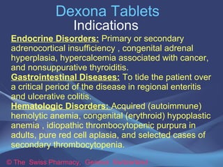 Dexona Tablets for Inflammation, Immune Disorders & Allergic Conditions ...