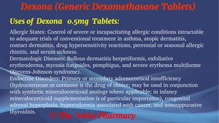 Dexona (Generic Dexamethasone Tablets) | PDF