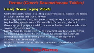 Dexona (Generic Dexamethasone Tablets) | PDF