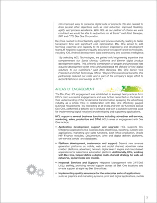 HCLT Brochure: Dex one | PDF