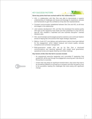 HCLT Brochure: Dex one | PDF
