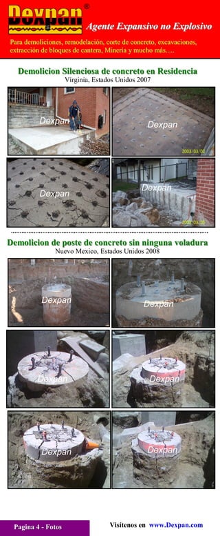 Dexpan catalog spanish | PDF