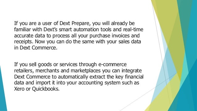 Dext Commerce Guide for E-Commerce businesses | PPTX