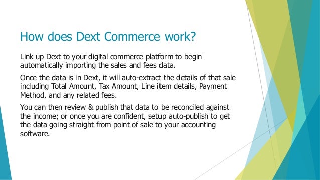Dext Commerce Guide for E-Commerce businesses | PPTX