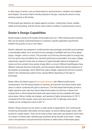 Dexter Research: An Introduction to Thermopile Detectors | PDF