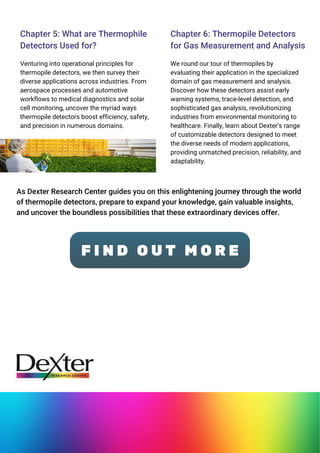 Dexter Research: An Introduction to Thermopile Detectors | PDF