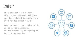 Dexter the bot | PPT