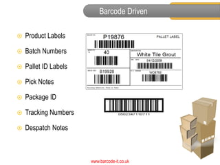 Dexterity Warehouse Management for Sage 200 | PPTX