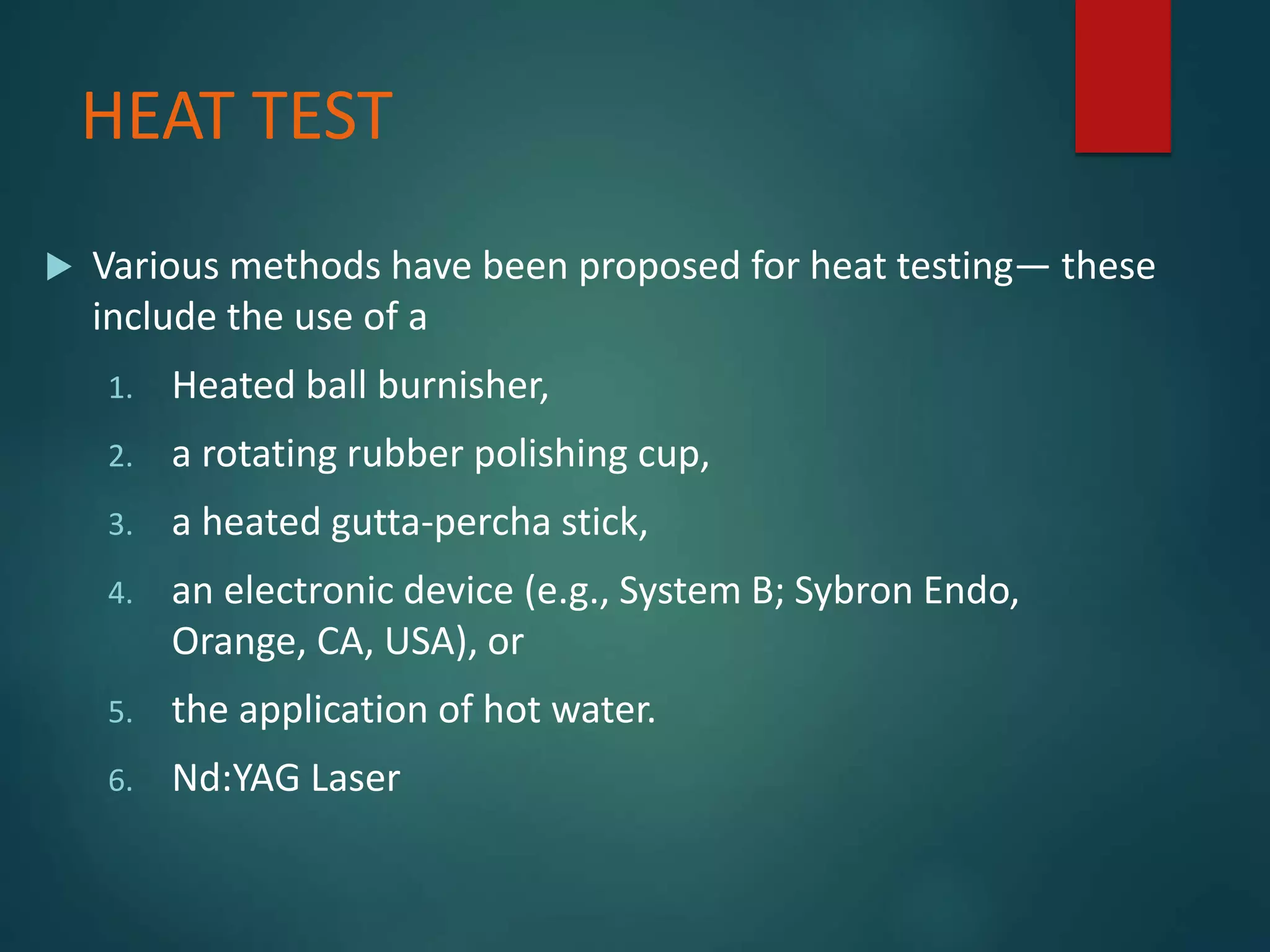 PULP VITALITY TEST.pptx | Dental Health | Diseases and Conditions