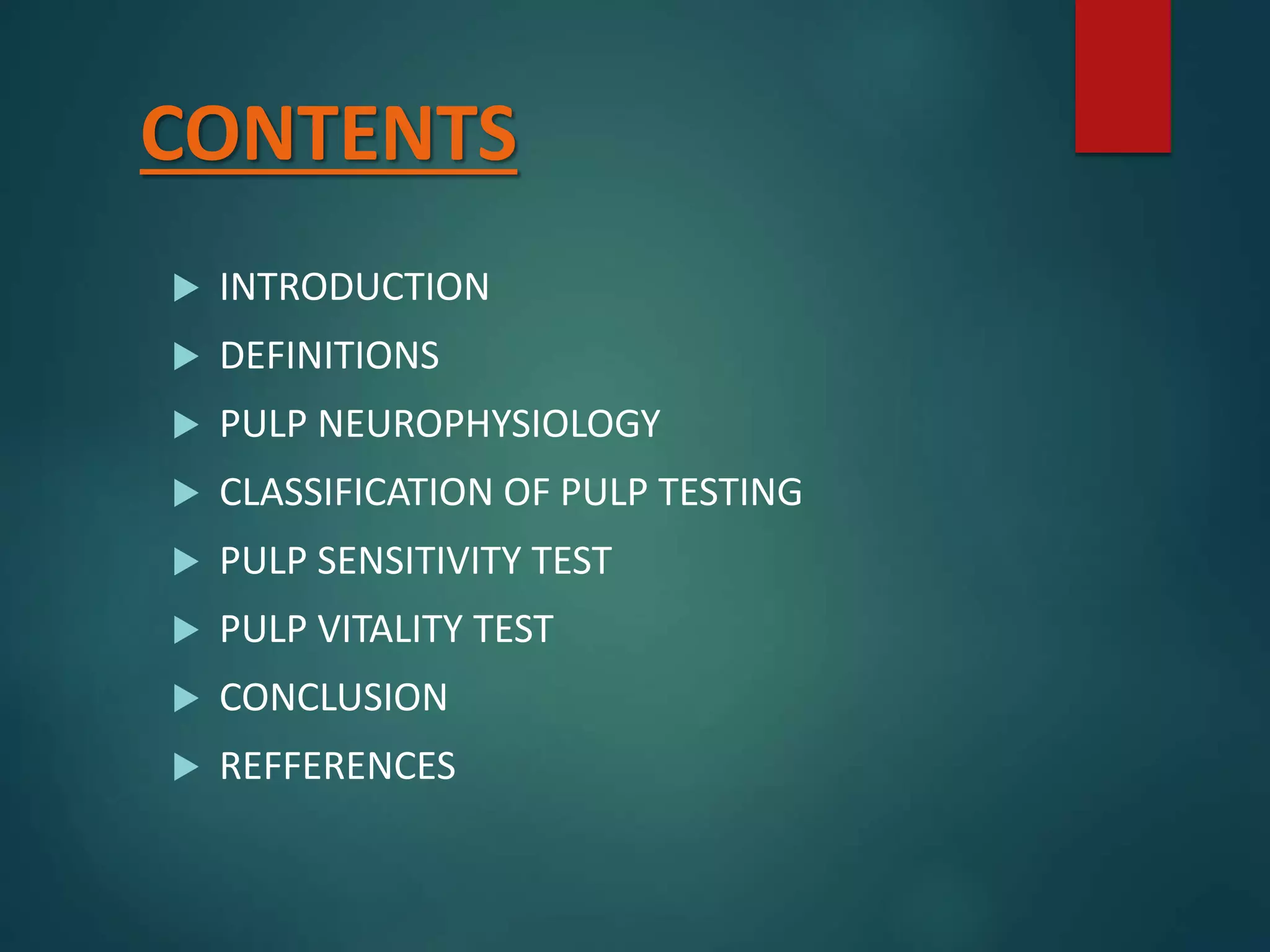PULP VITALITY TEST.pptx