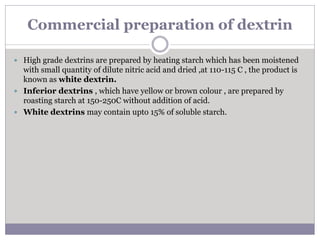Dextrin | PPTX