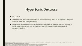 Dextrose Prolotherapy for Chronic Musculoskeletal Pain | PPTX