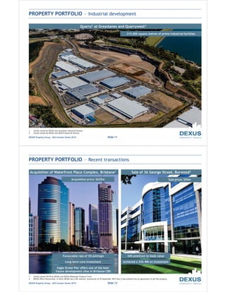 Dexus presentation | PDF