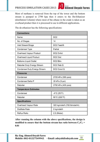 Deyab a. aspen hysys 2013 workbook | PDF