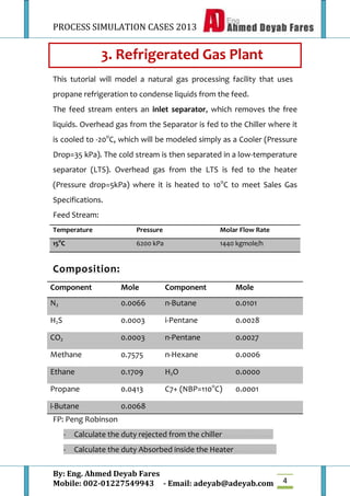 Deyab a. aspen hysys 2013 workbook | PDF